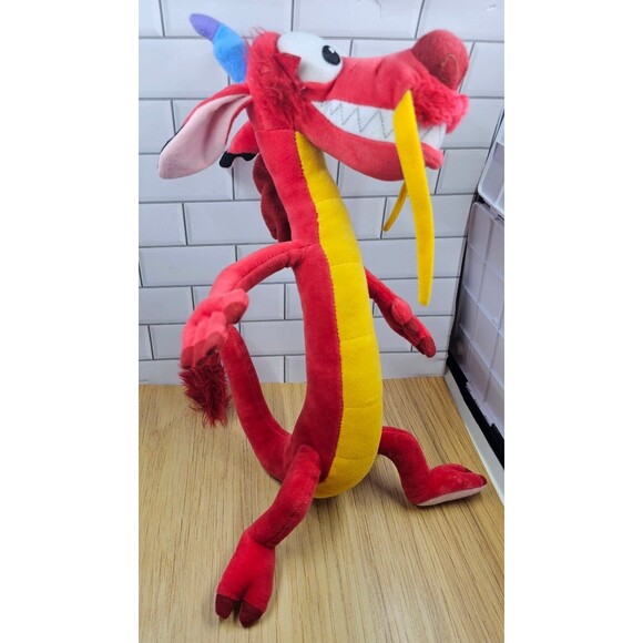 Disney | Toys | Mulan Mushu Plush | Poshmark